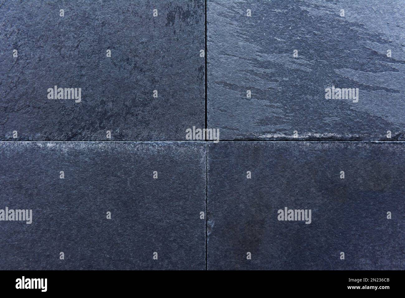 Black slate tiles covering a wall. Vector blackboard background texture ...