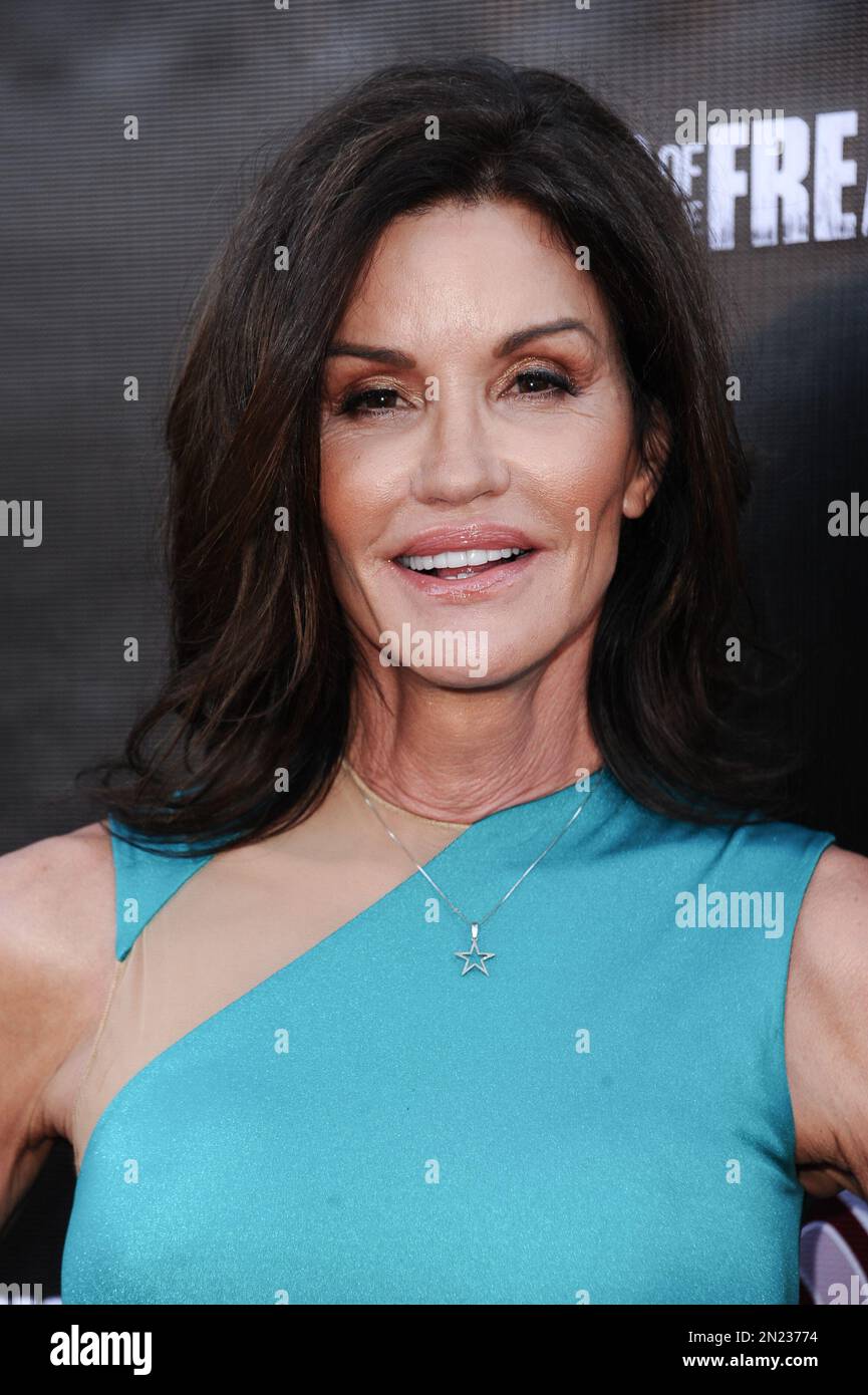 Janice Dickinson arrives at the LA Premiere of "Lord of the Freaks" on ...