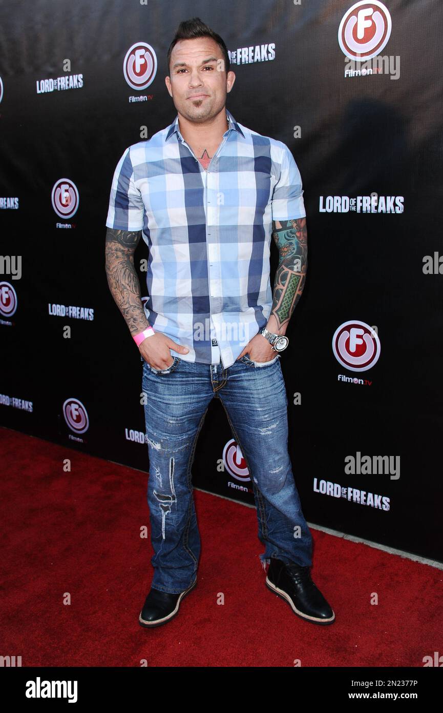 Rob McCullough arrives at the LA Premiere of "Lord of the Freaks" on ...