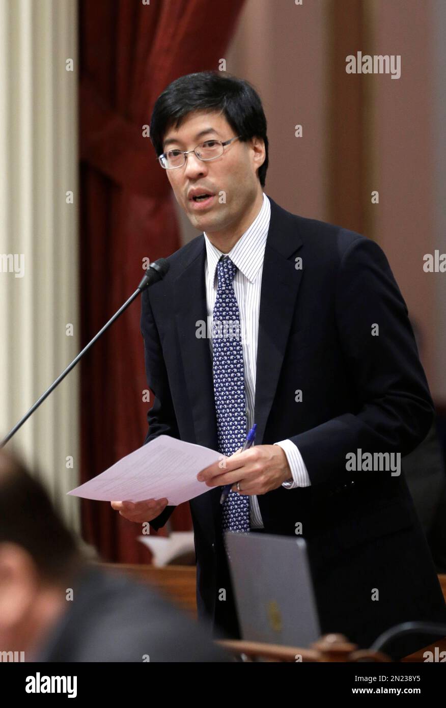 State Sen. Richard Pan, D-Sacramento, urges lawmakers to approve his ...