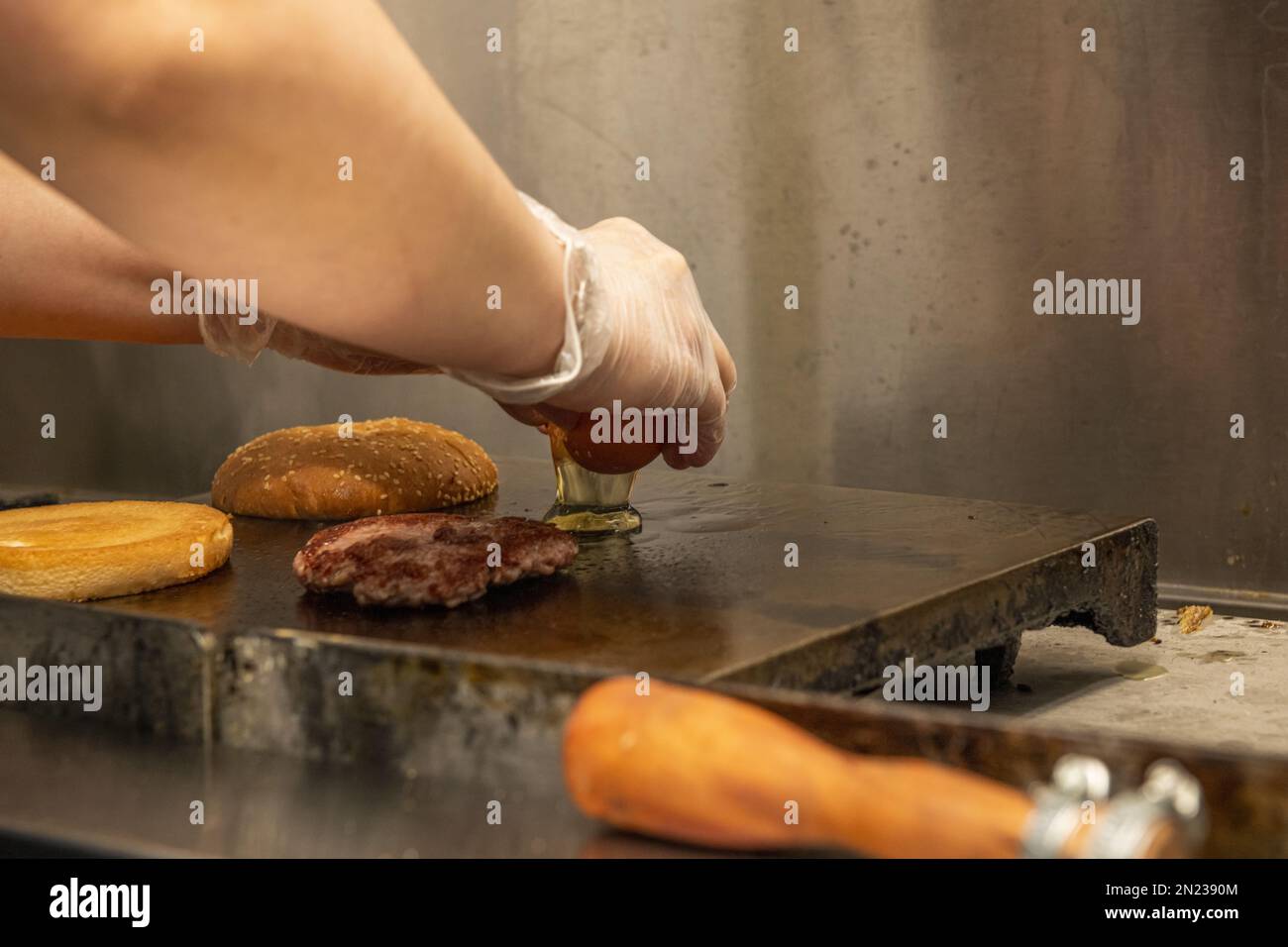 Dropping food person hi-res stock photography and images - Alamy