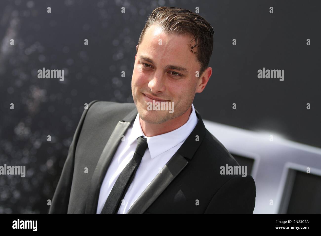 Kyle Clements arrives at the LA Premiere of "Terminator Genisys" at the ...
