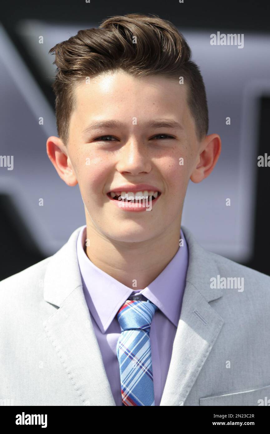Nolan Gross arrives at the LA Premiere of "Terminator Genisys" at the ...