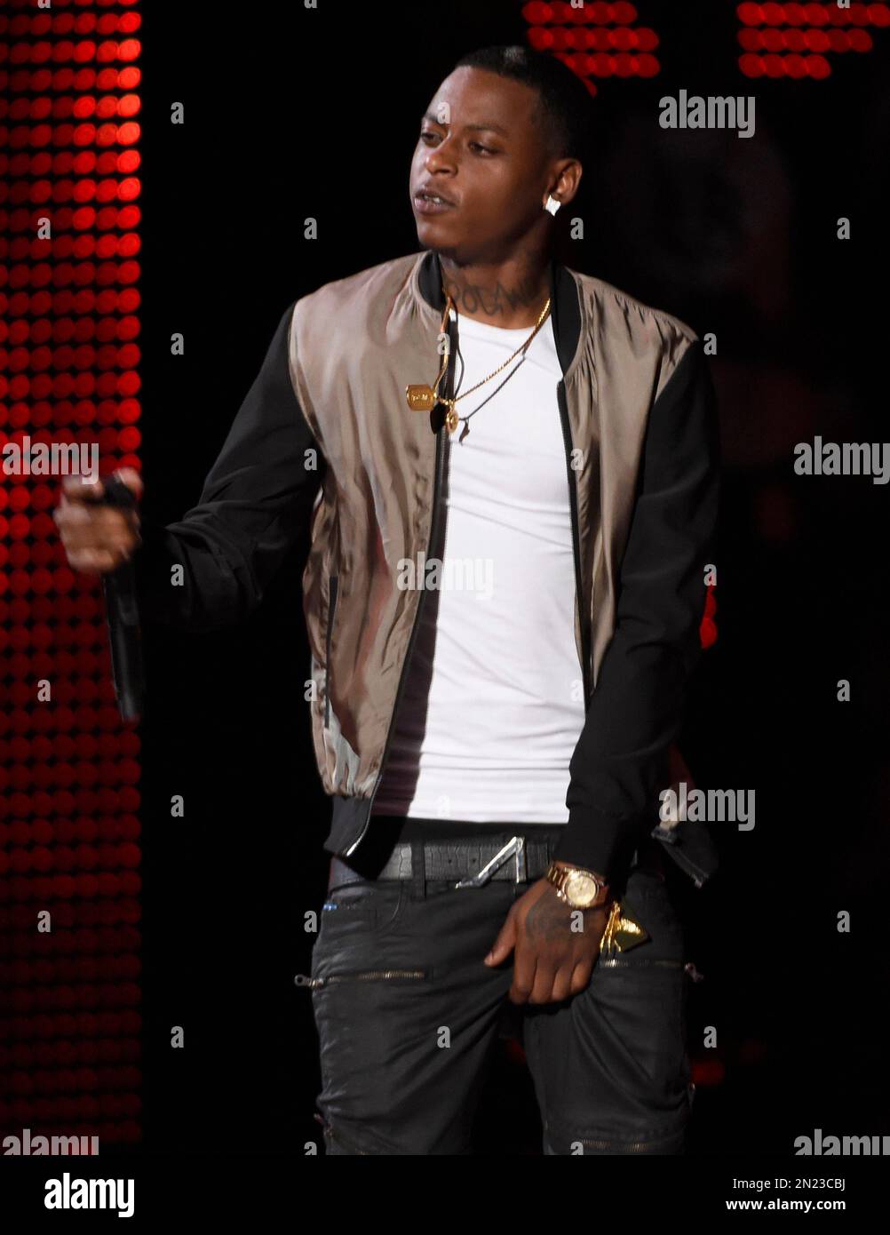 Fetty Wap performs at the BET Awards at the Microsoft Theater on Sunday ...