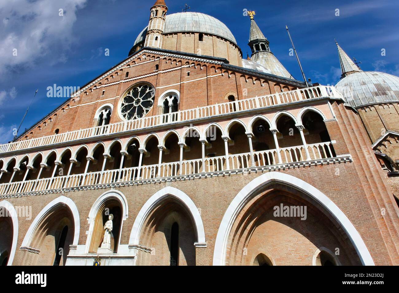 Padua, Italy the famous and beautiful Basilica of Sant Antonio from ...