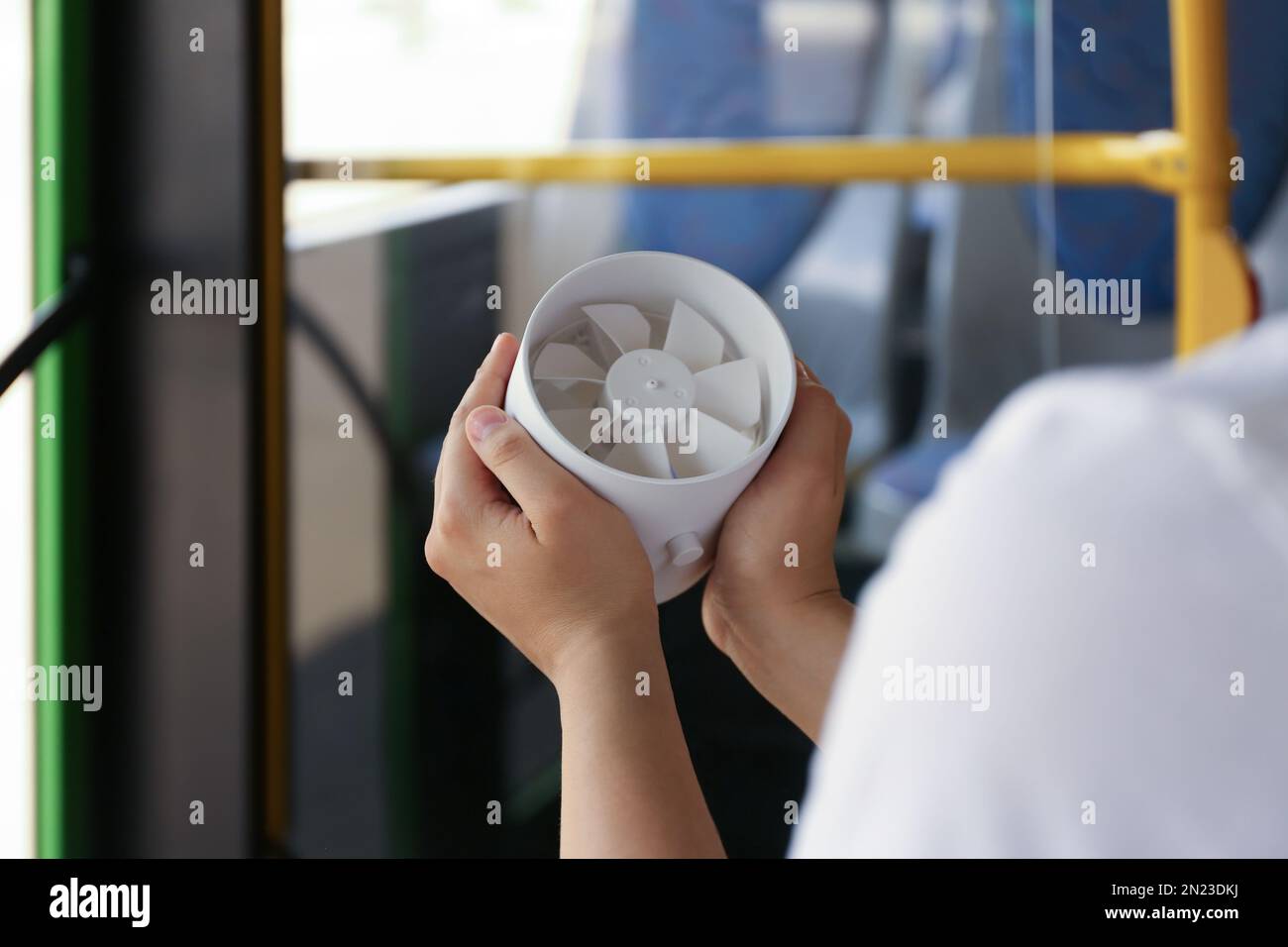 Hot bus fan hi-res stock photography and images - Alamy