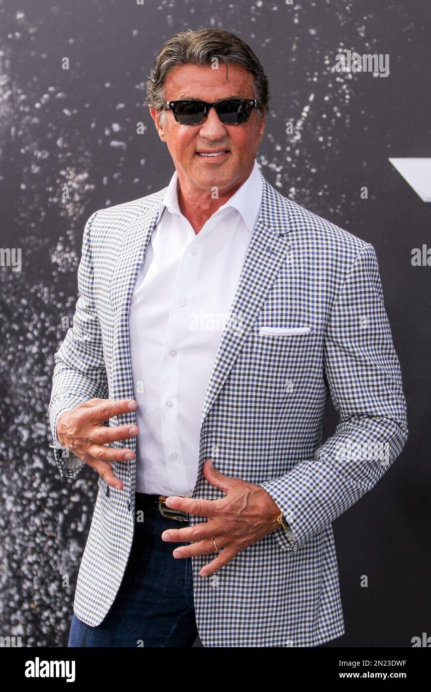 Sylvester Stallone arrives at the LA Premiere of "Terminator Genisys ...