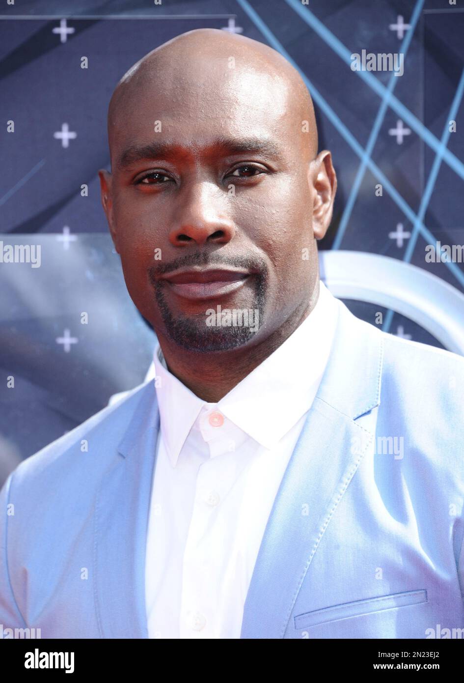 Morris Chestnut arrives at the BET Awards at the Microsoft Theater on ...