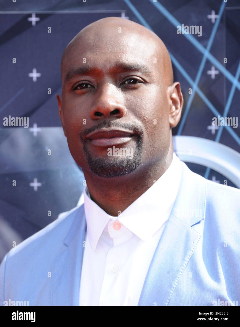 Morris Chestnut arrives at the BET Awards at the Microsoft Theater on ...