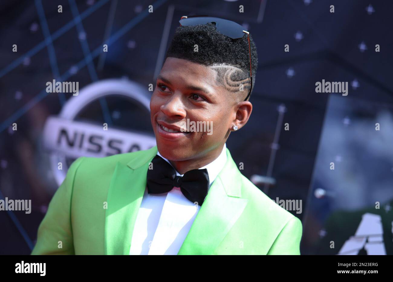 Bryshere Y. Gray arrives at the BET Awards at the Microsoft Theater on ...