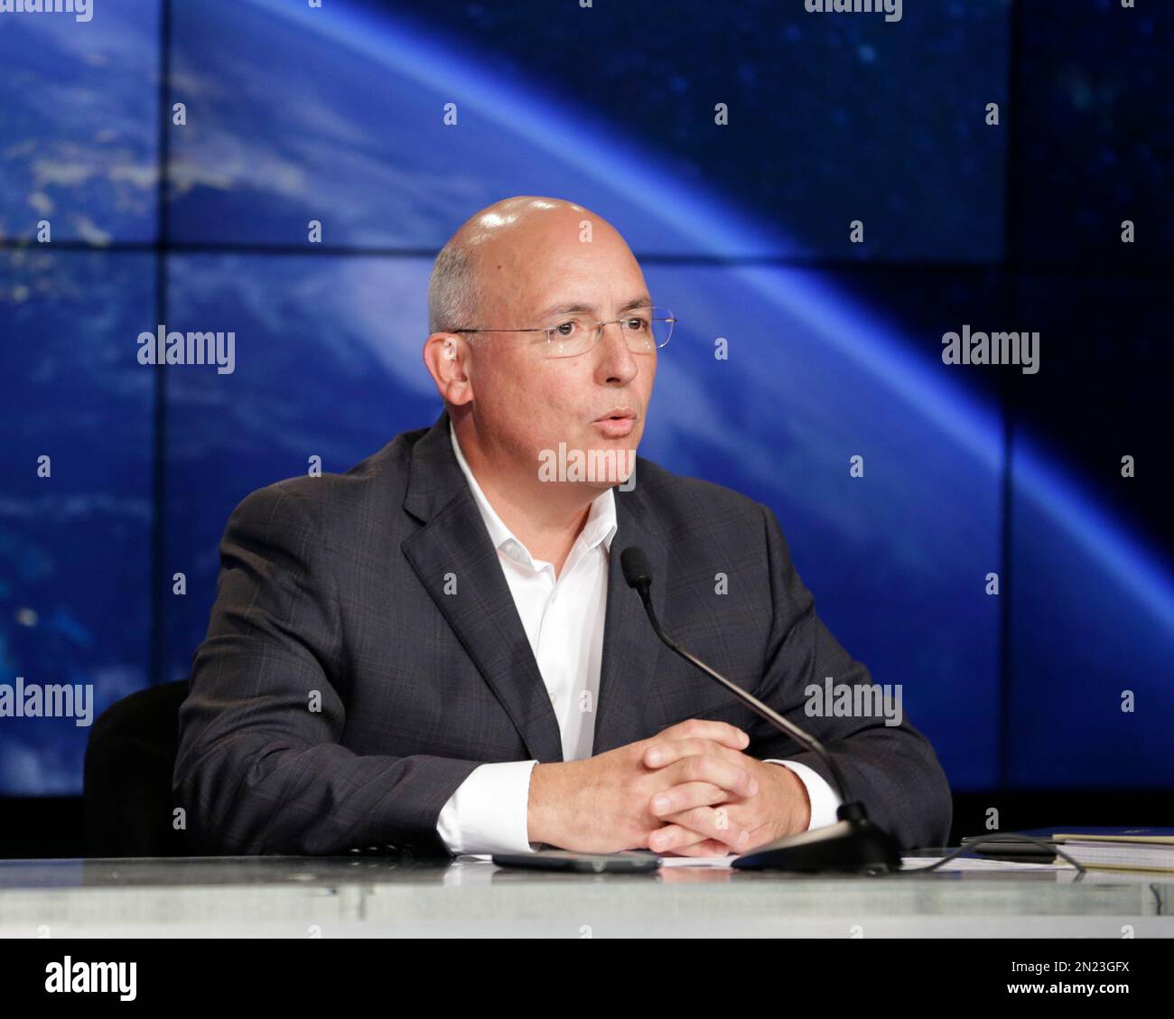 Mike Suffredini, manger of the International Space Station program ...