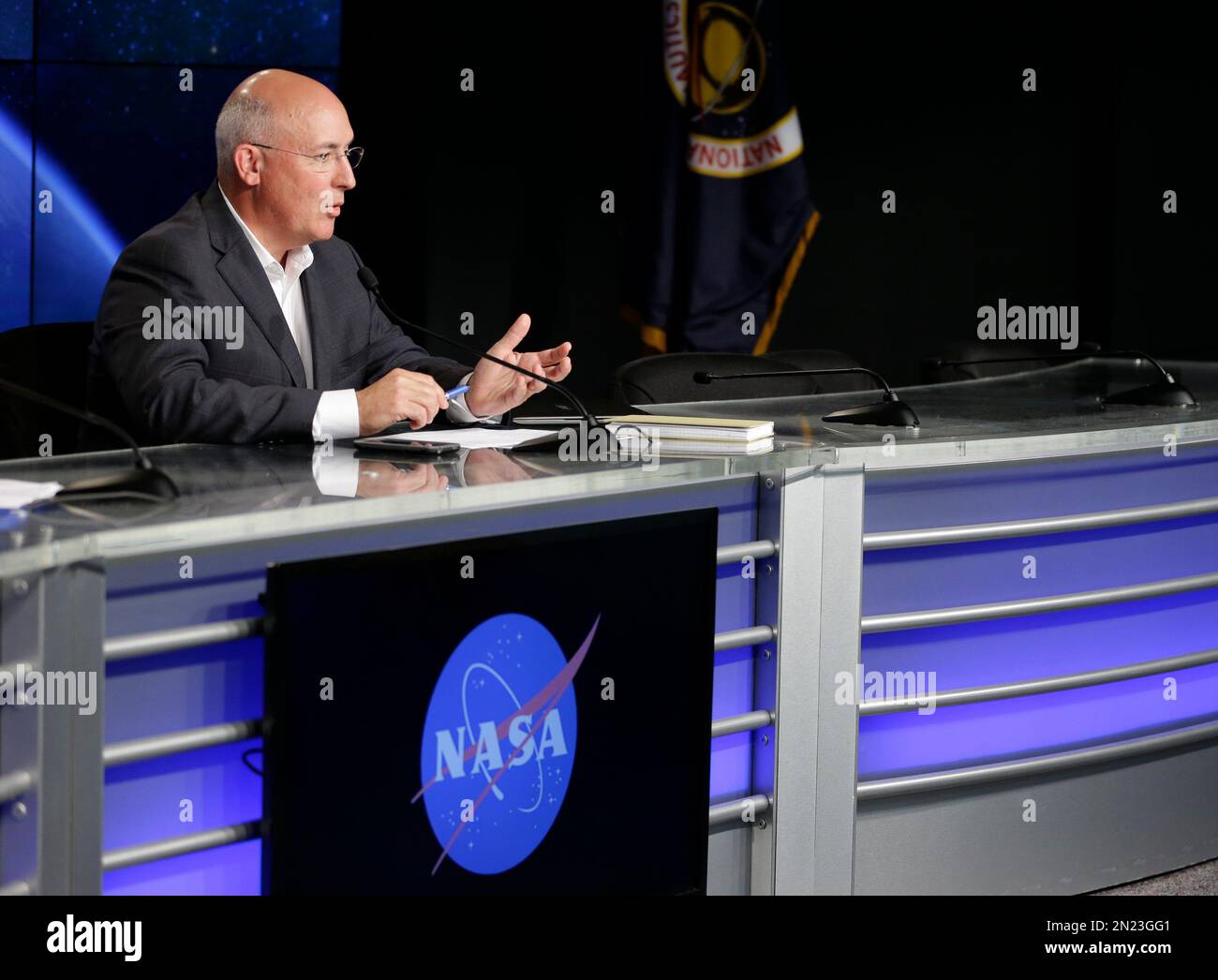 Mike Suffredini, manger of the International Space Station program ...