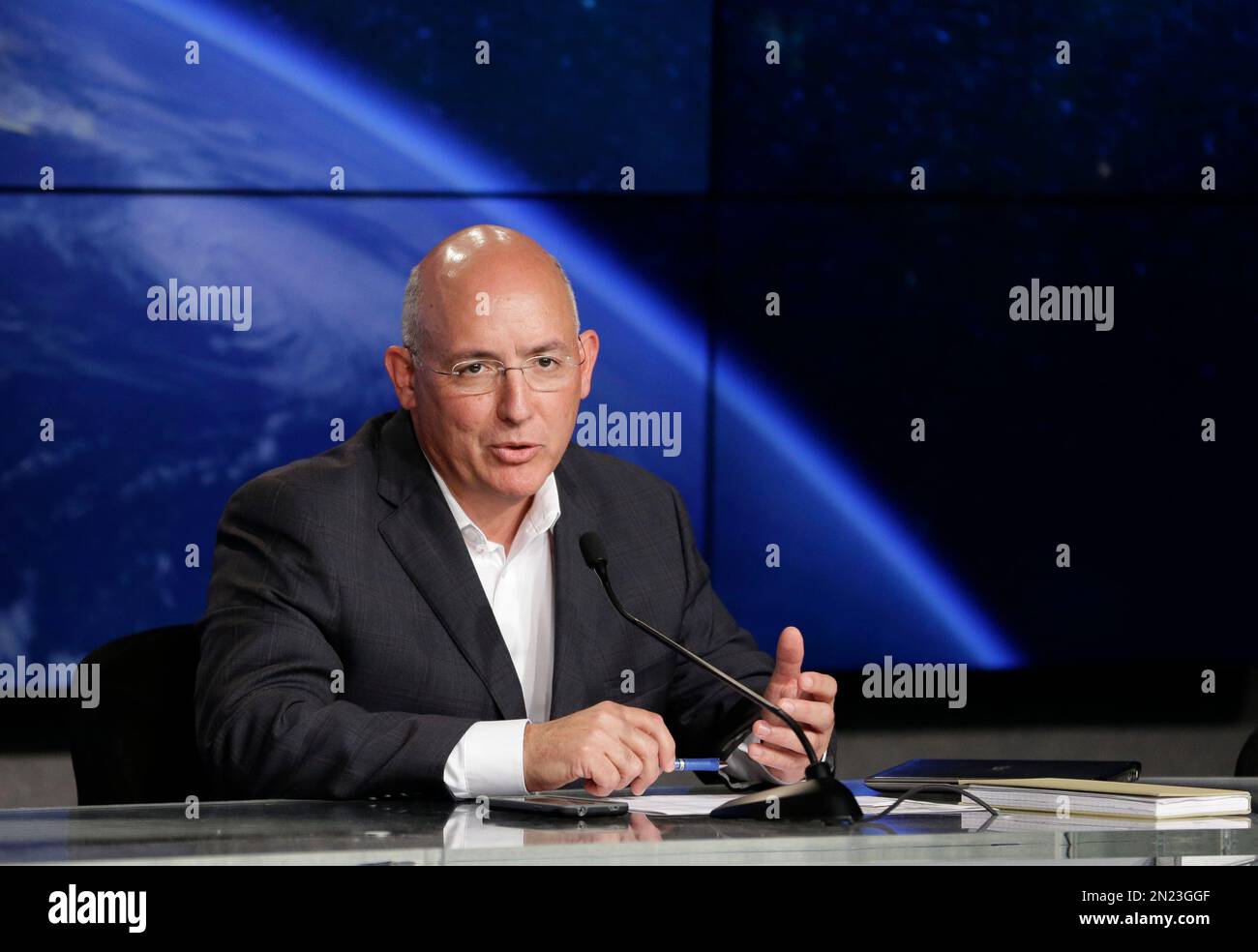 Mike Suffredini, manger of the International Space Station program ...