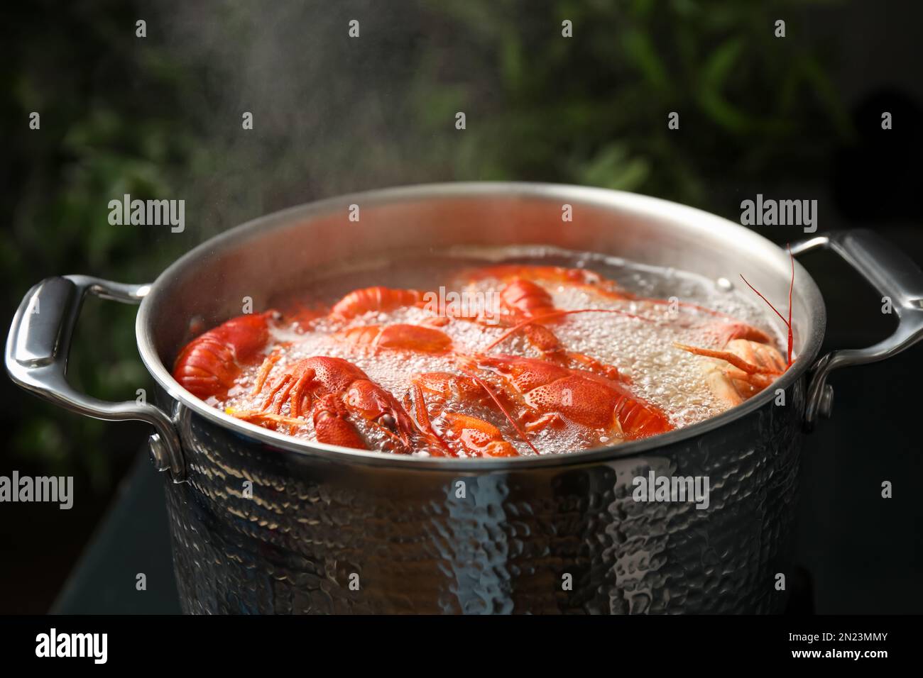 Crawfish boiling hi-res stock photography and images - Alamy