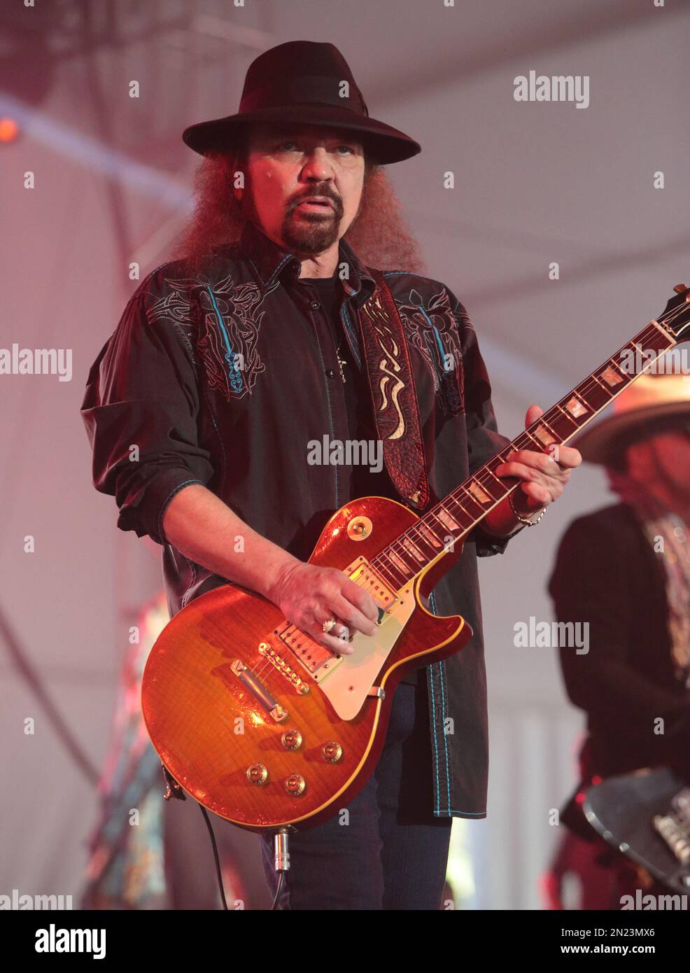 Gary Rossington of the band Lynyrd Skynyrd performs on Day 1 of the ...