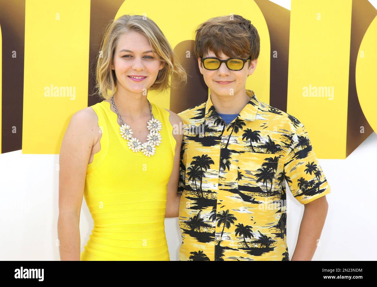 Ryan Simpkins, left, and Ty Simpkins arrive at the Los Angeles premiere ...