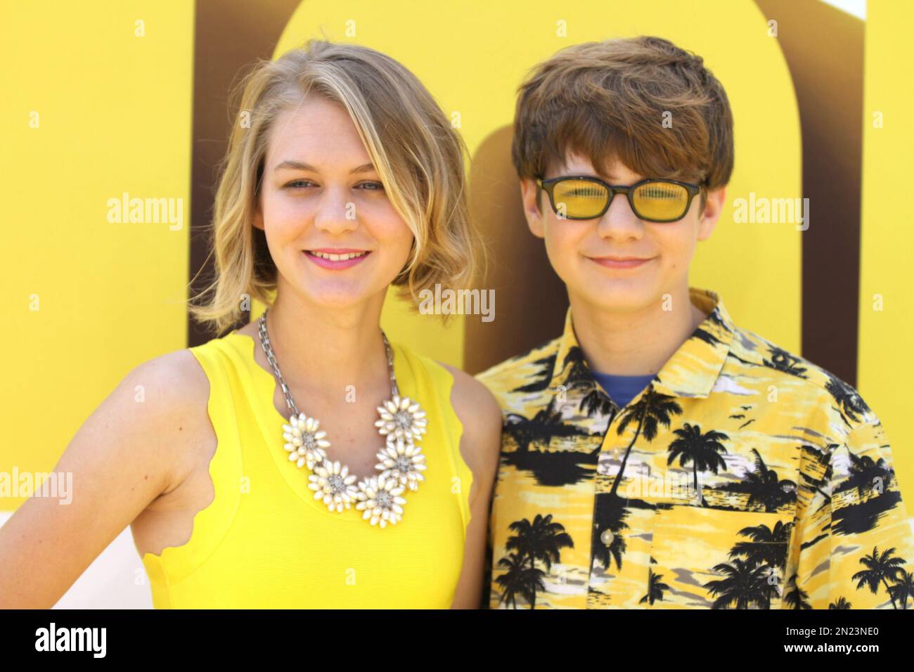 Ryan Simpkins, left, and Ty Simpkins arrive at the Los Angeles premiere ...