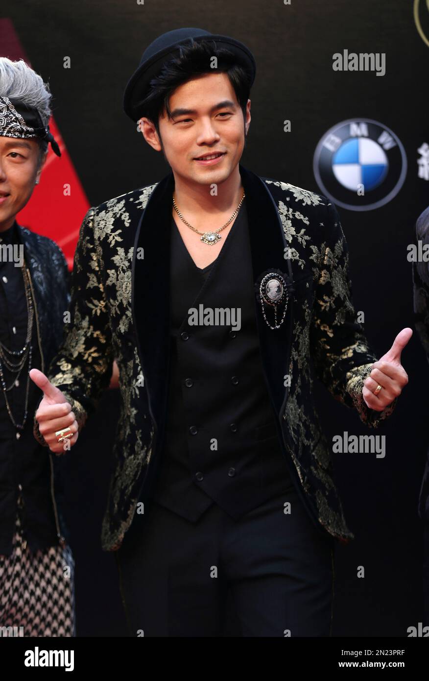 Taiwanese singer Jay Chou arrives at the 26th Golden Melody Awards in ...
