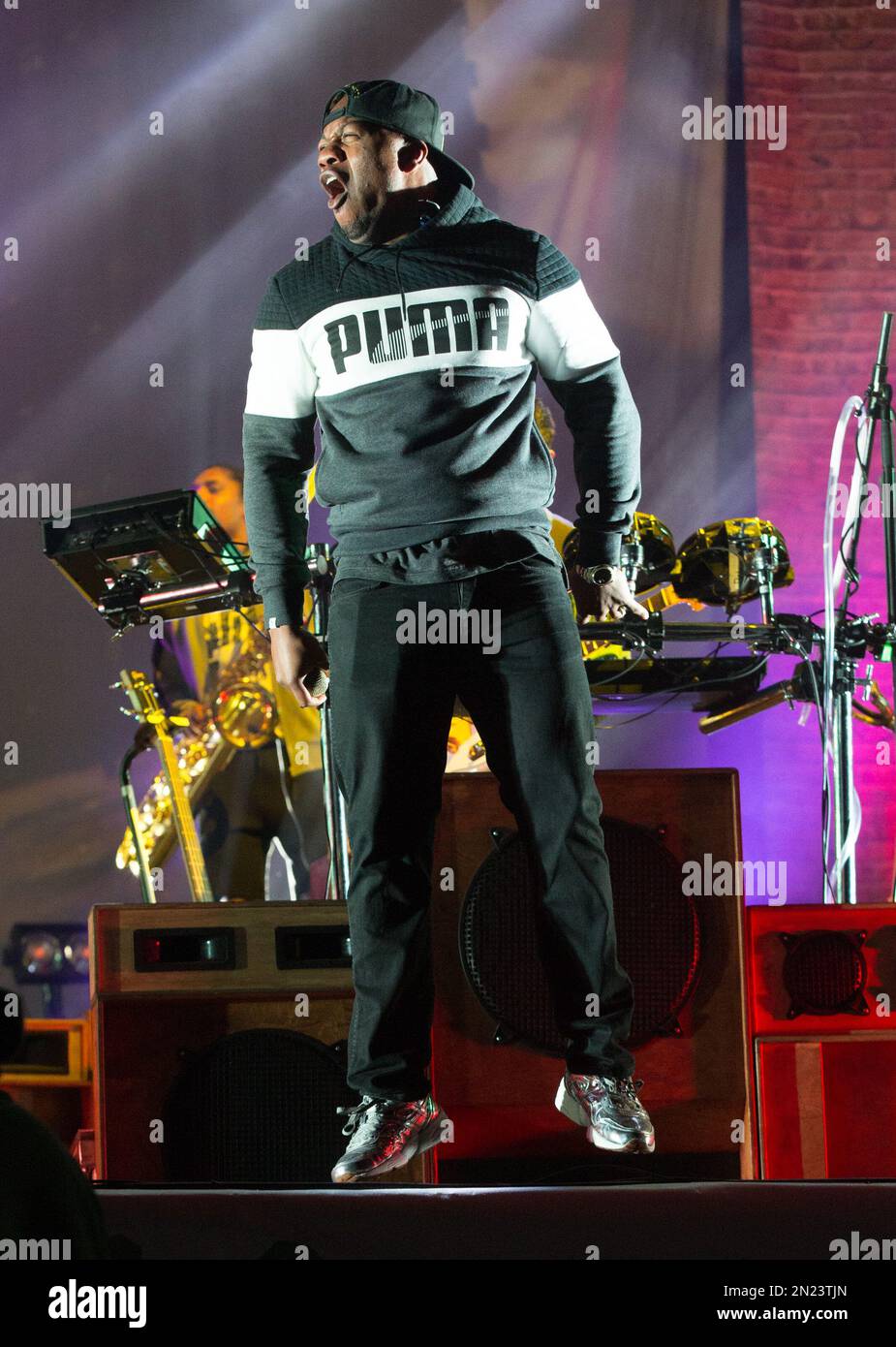 DJ Locksmith of Rudimental performs at Glastonbury Music Festival on ...