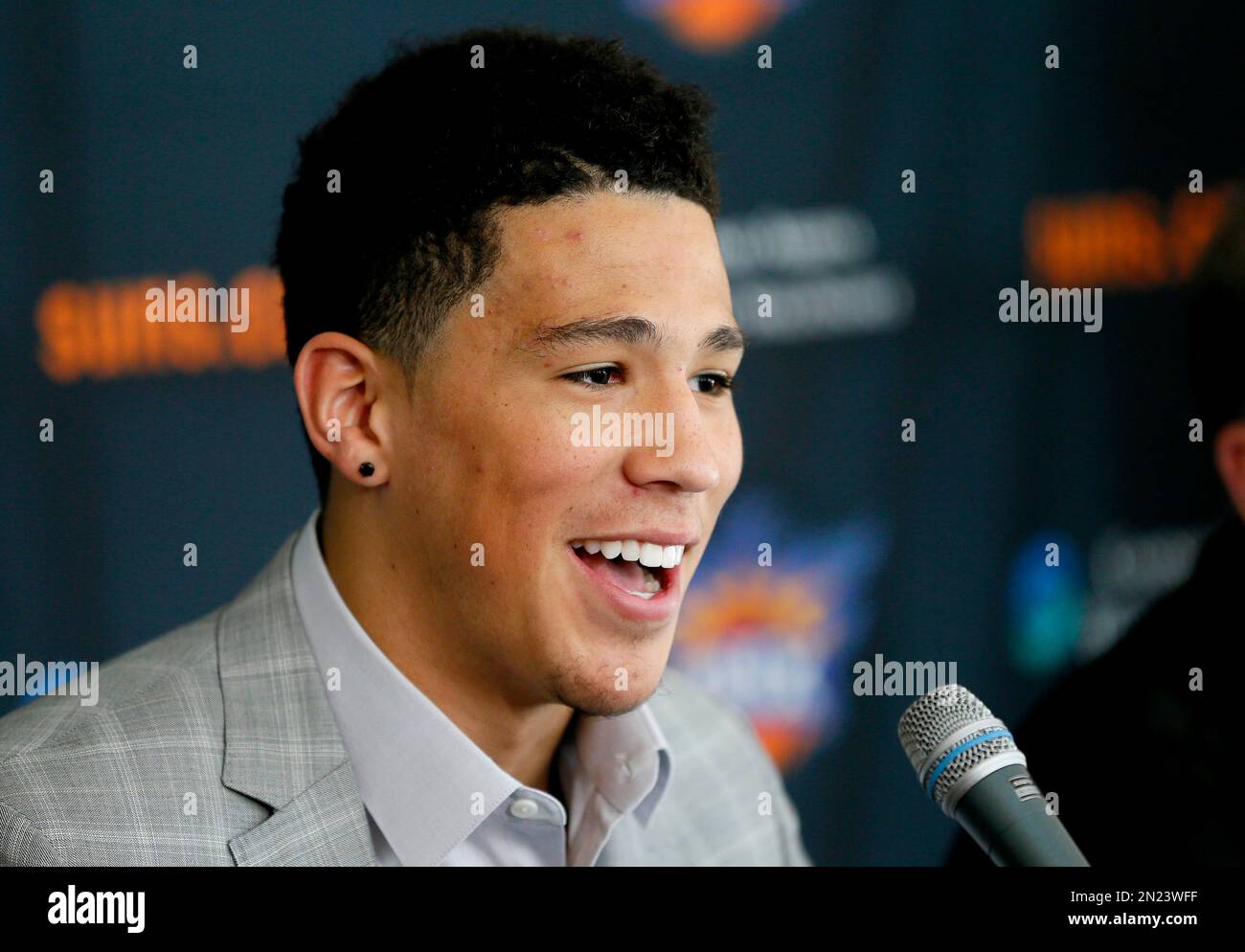 Phoenix Suns first-round draft pick and former Kentucky guard Devin ...