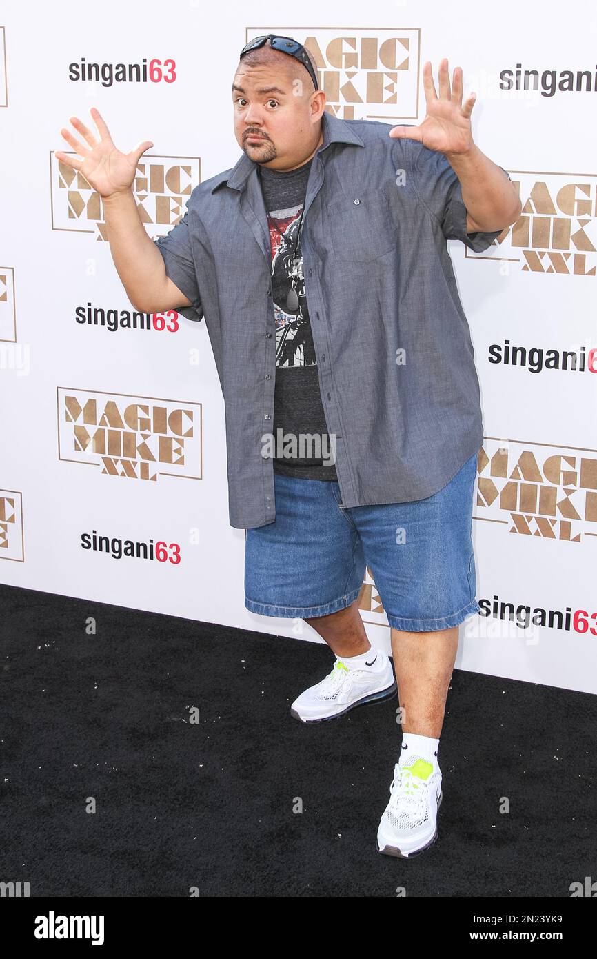 Gabriel Iglesias arrives at the Los Angeles premiere of "Magic Mike XXL ...