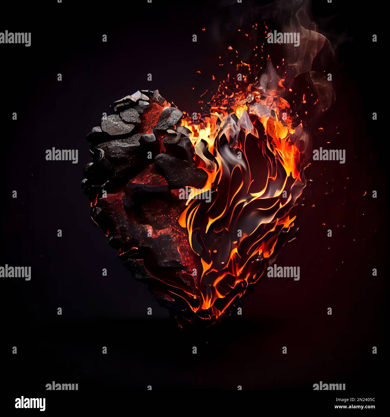 Fire Broken Heart
