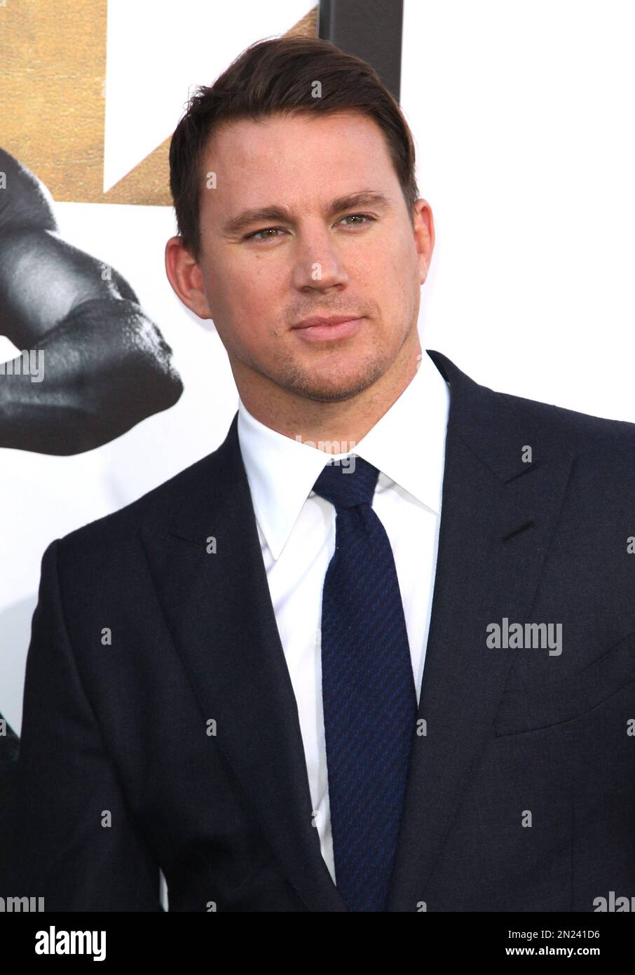 Channing Tatum arrives at the Los Angeles premiere of "Magic Mike XXL ...