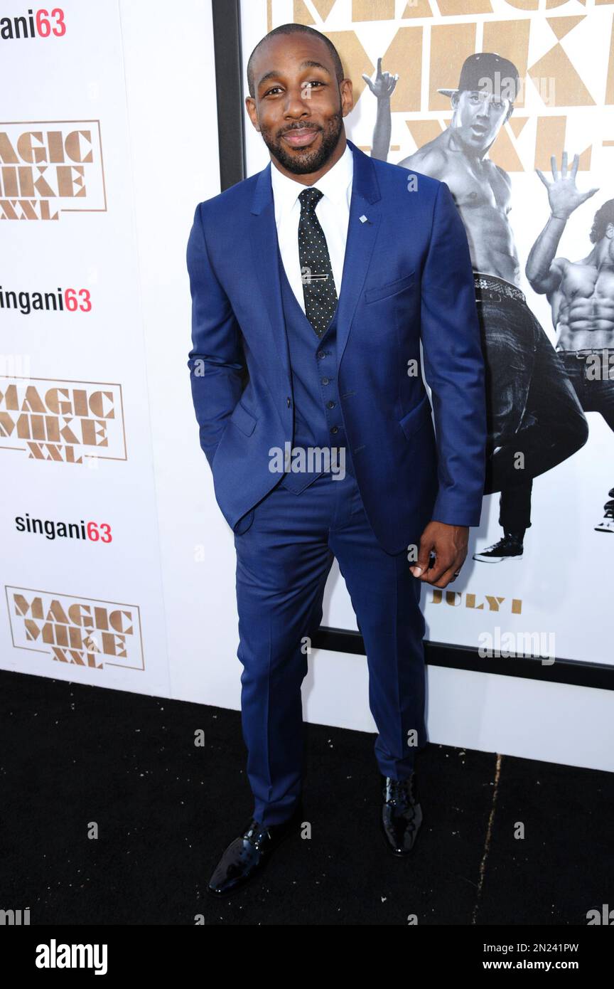 Stephen "tWitch" Boss arrives at the Los Angeles premiere of "Magic ...