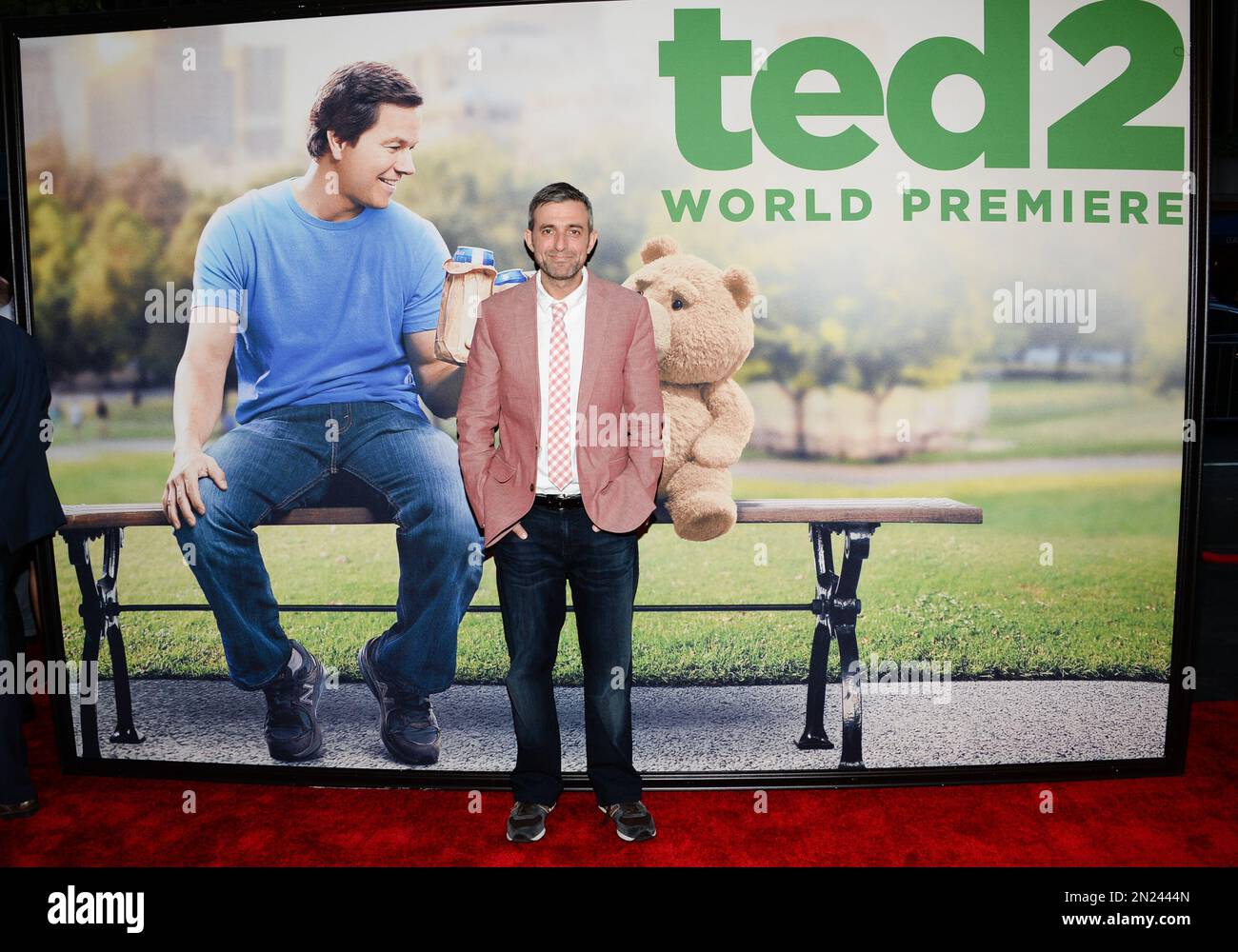 Writer and producer Alec Sulkin attends the world premiere of "Ted 2 ...