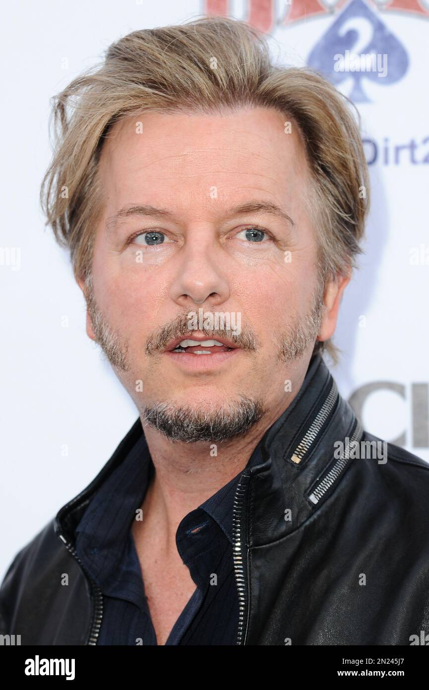 David Spade arrives at the LA Premiere of "Joe Dirt 2: Beautiful Loser ...