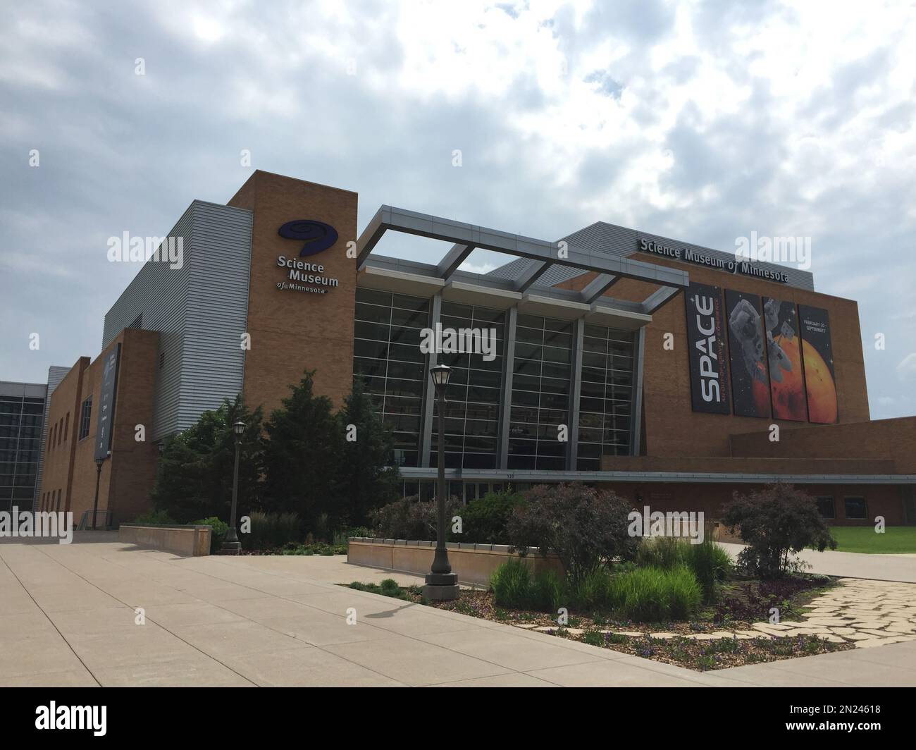 This photo shows the Science Museum of Minnesota in St. Paul, Minn ...