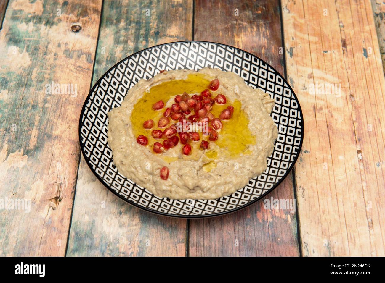baba ganoush, is a Levantine appetizer consisting of finely chopped ...