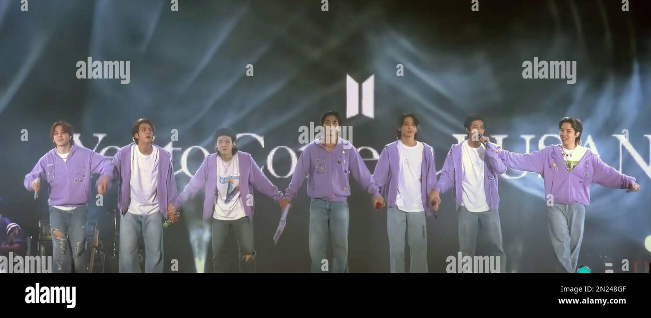 BTS: YET TO COME IN CINEMAS, BTS in concert, October 15, 2022, Busan ...