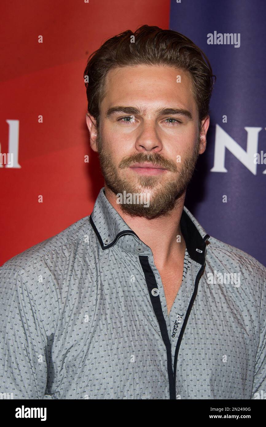 Grey Damon arrives at the NBCUniversal New York Summer Press Day event ...