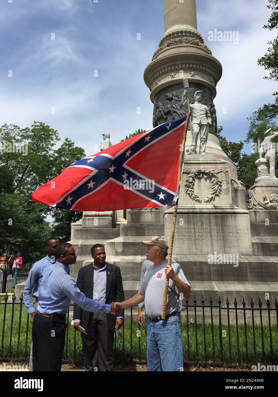 Mike Williams, state adjutant for the Alabama division of the Sons of ...