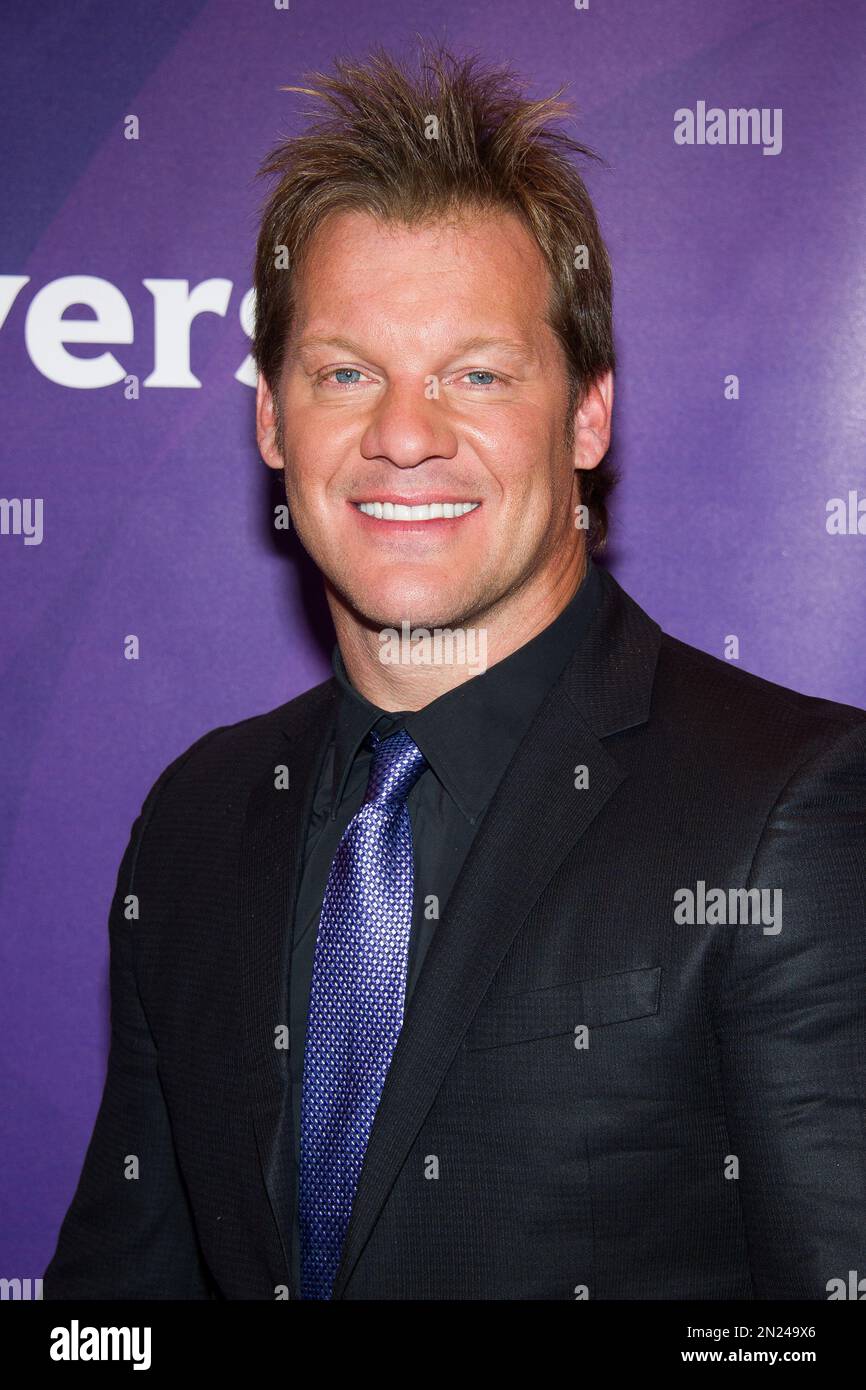 Chris Jericho arrives at the NBCUniversal New York Summer Press Day ...
