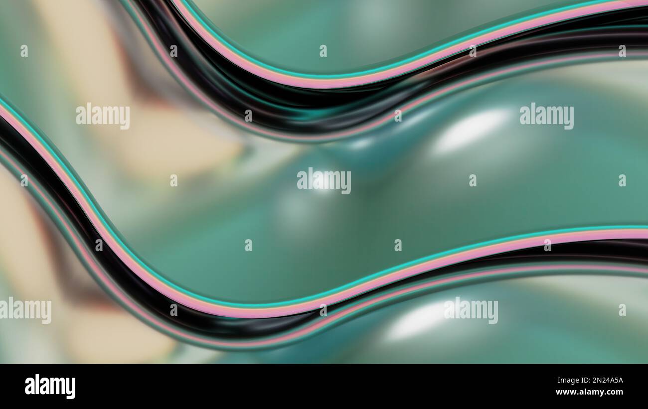 cyber pink dark metal, streamlined Bezier lines Abstract, dramatic ...