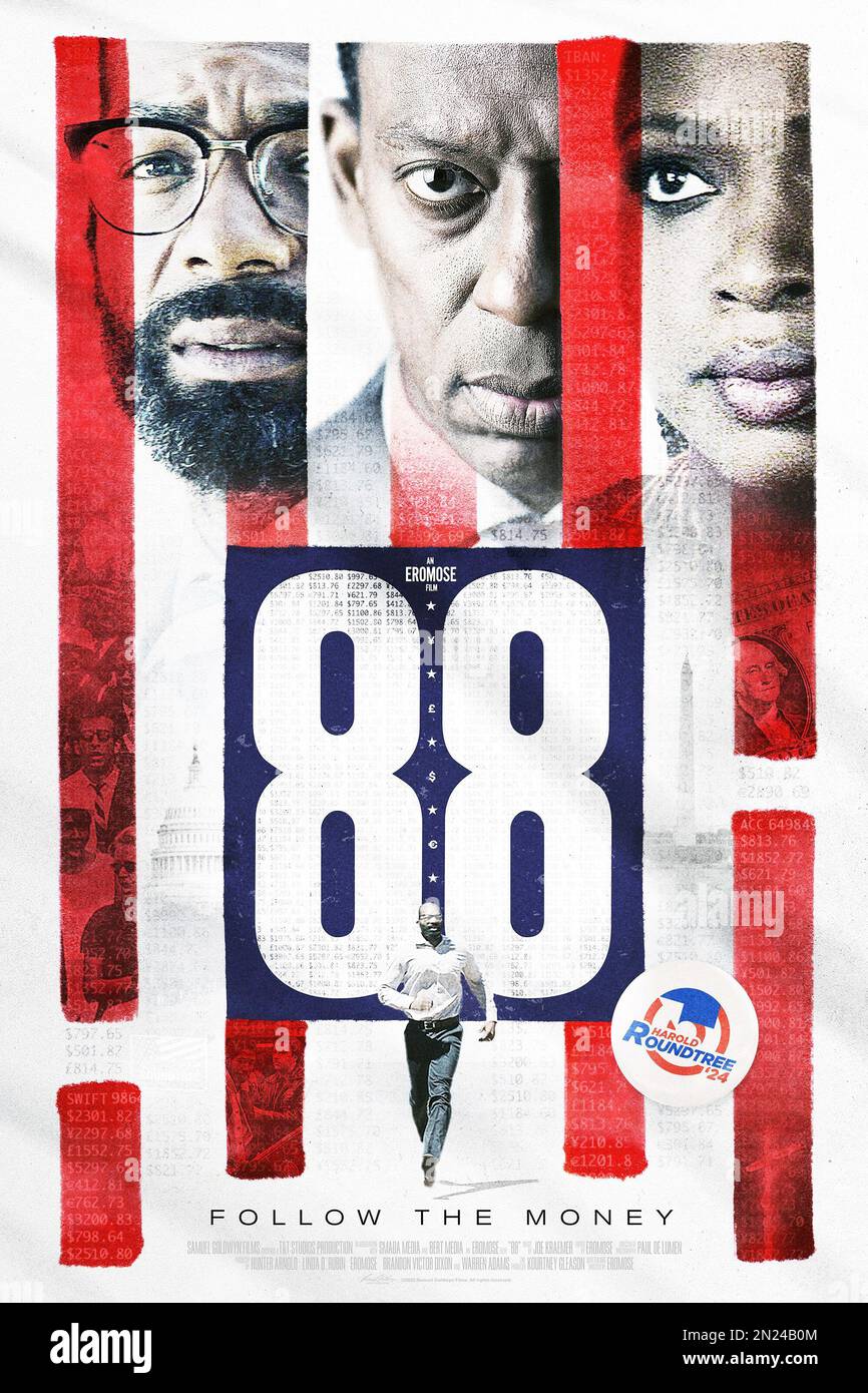 88, (aka EIGHTY-EIGHT), US poster, from left: Brandon Victor Dixon ...