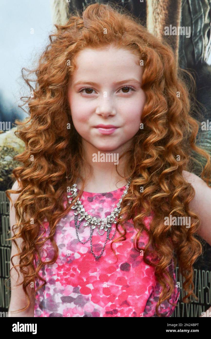 Francesca Capaldi arrives at the LA Premiere of "Max" at the Egyptian ...