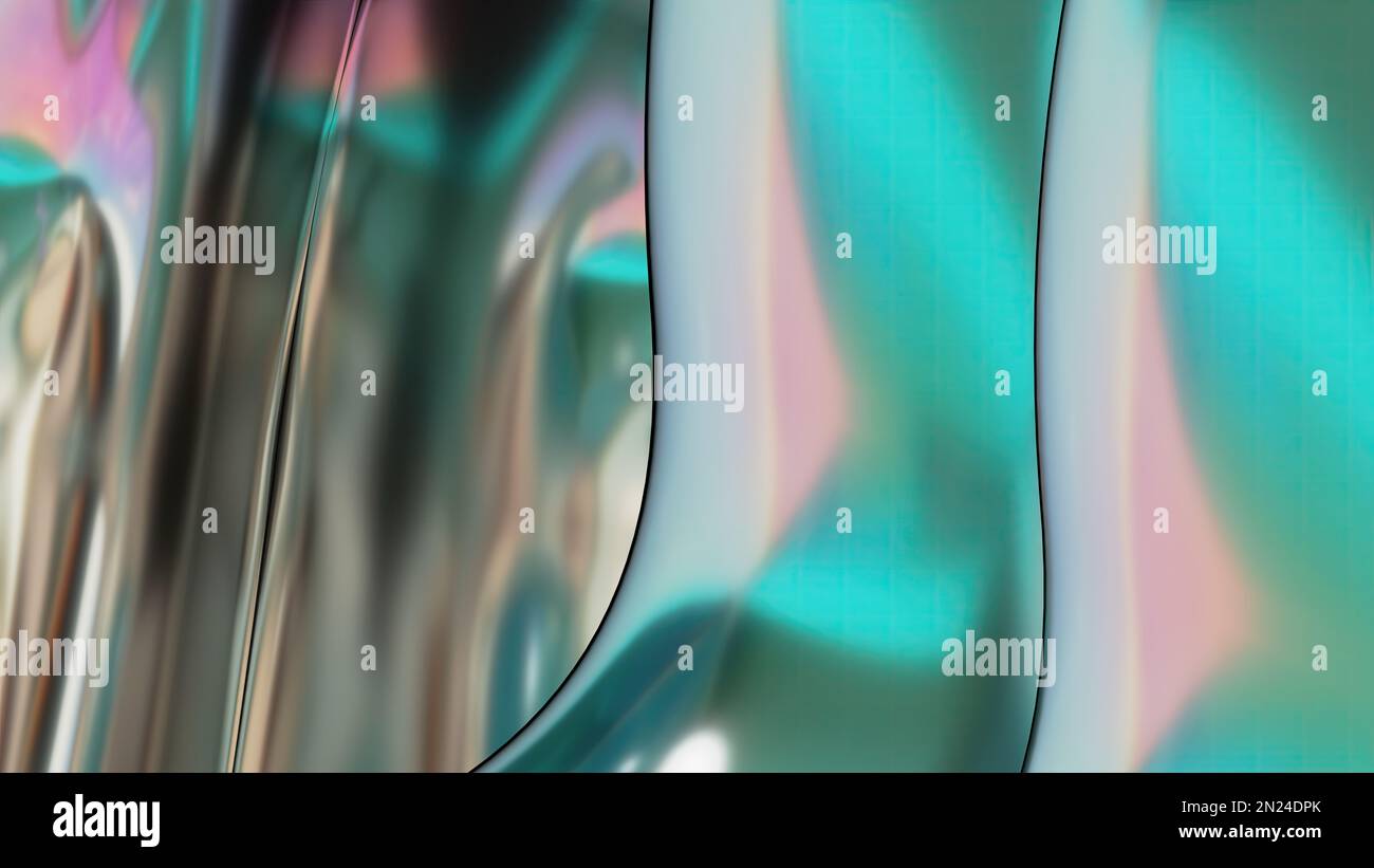 cyber pink top-to-bottom metallic streamlines abstract dramatic modern ...