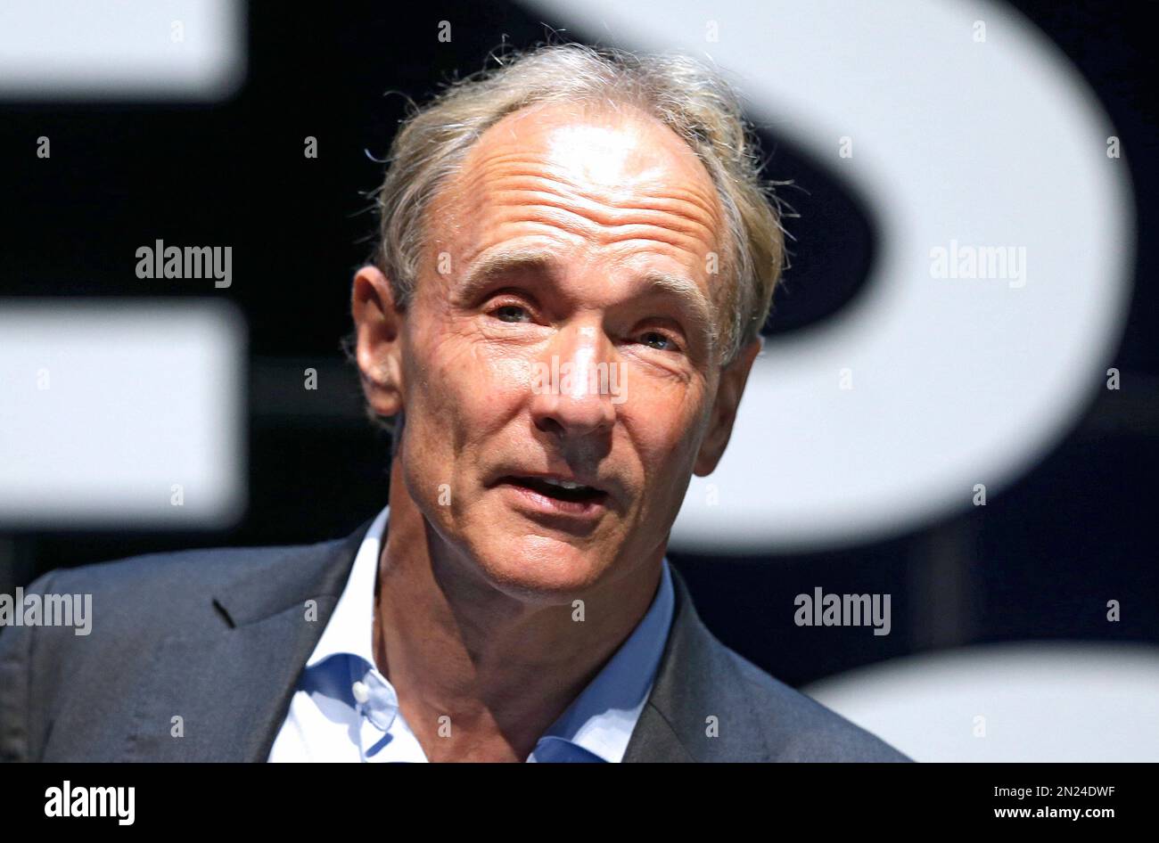 English computer scientist Tim Berners-Lee, best known as the inventor ...