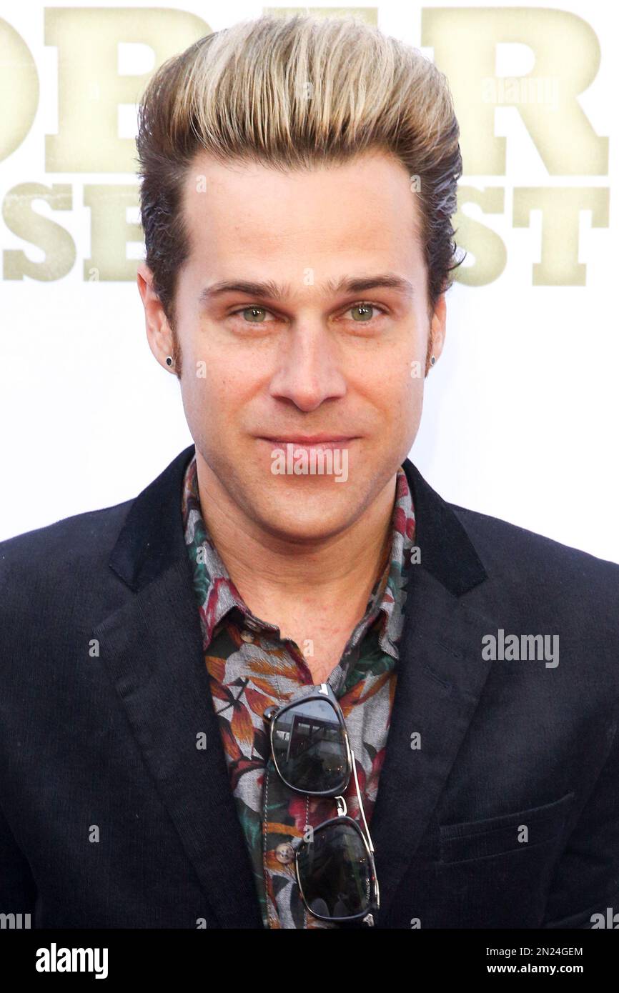 Ryan Cabrera arrives at the LA Premiere of "Escobar: Paradise Lost" at ...