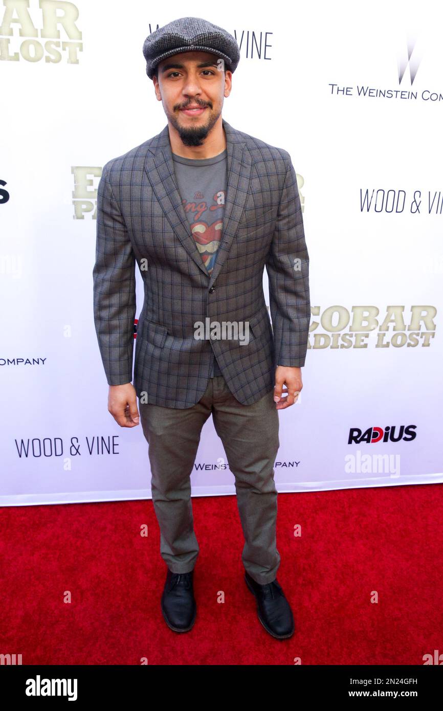 Victor Rasuk arrives at the LA Premiere of "Escobar: Paradise Lost" at ...
