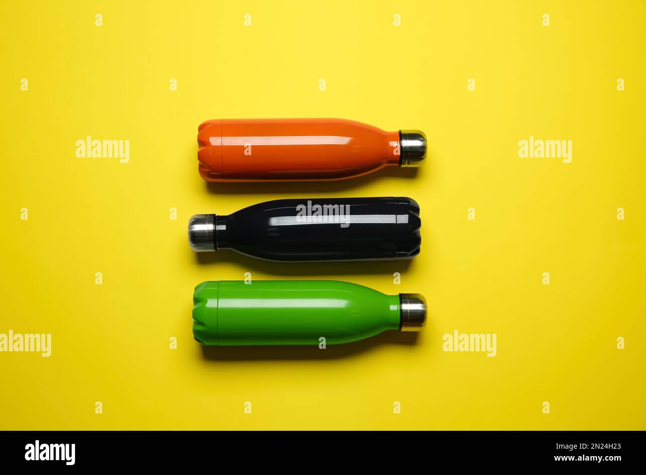 Three modern design bottles hi-res stock photography and images - Alamy