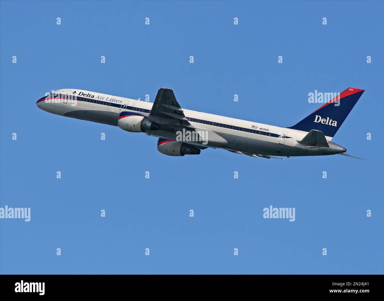 Delta Airplane Taking Off