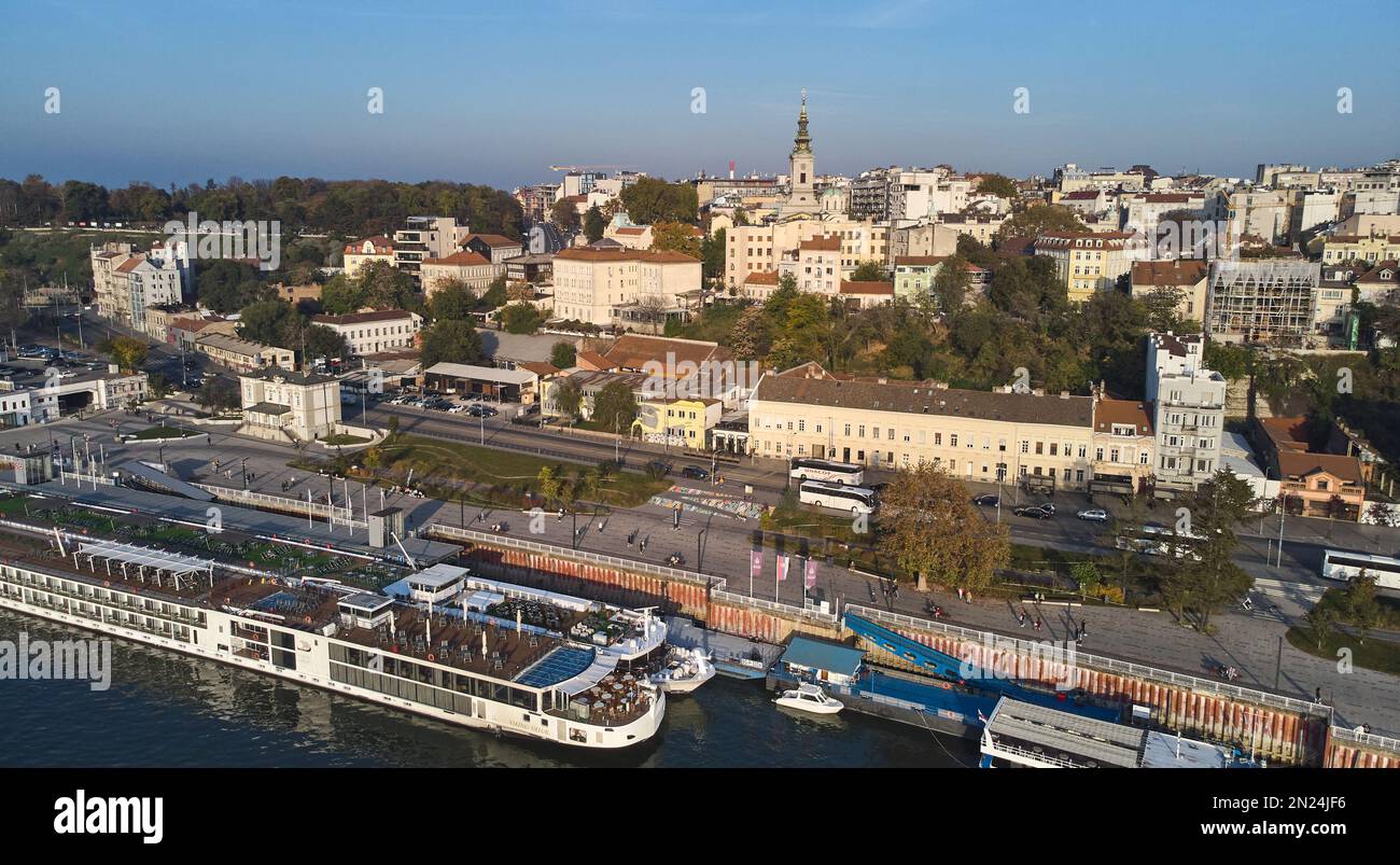 Belgrade historic town walk hi-res stock photography and images - Alamy