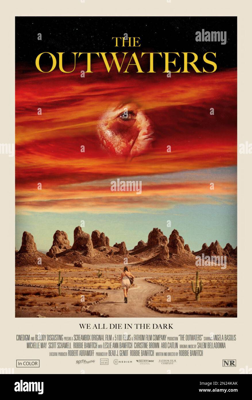 THE OUTWATERS, poster, Michelle May, 2022. © Cinedigm Entertainment ...