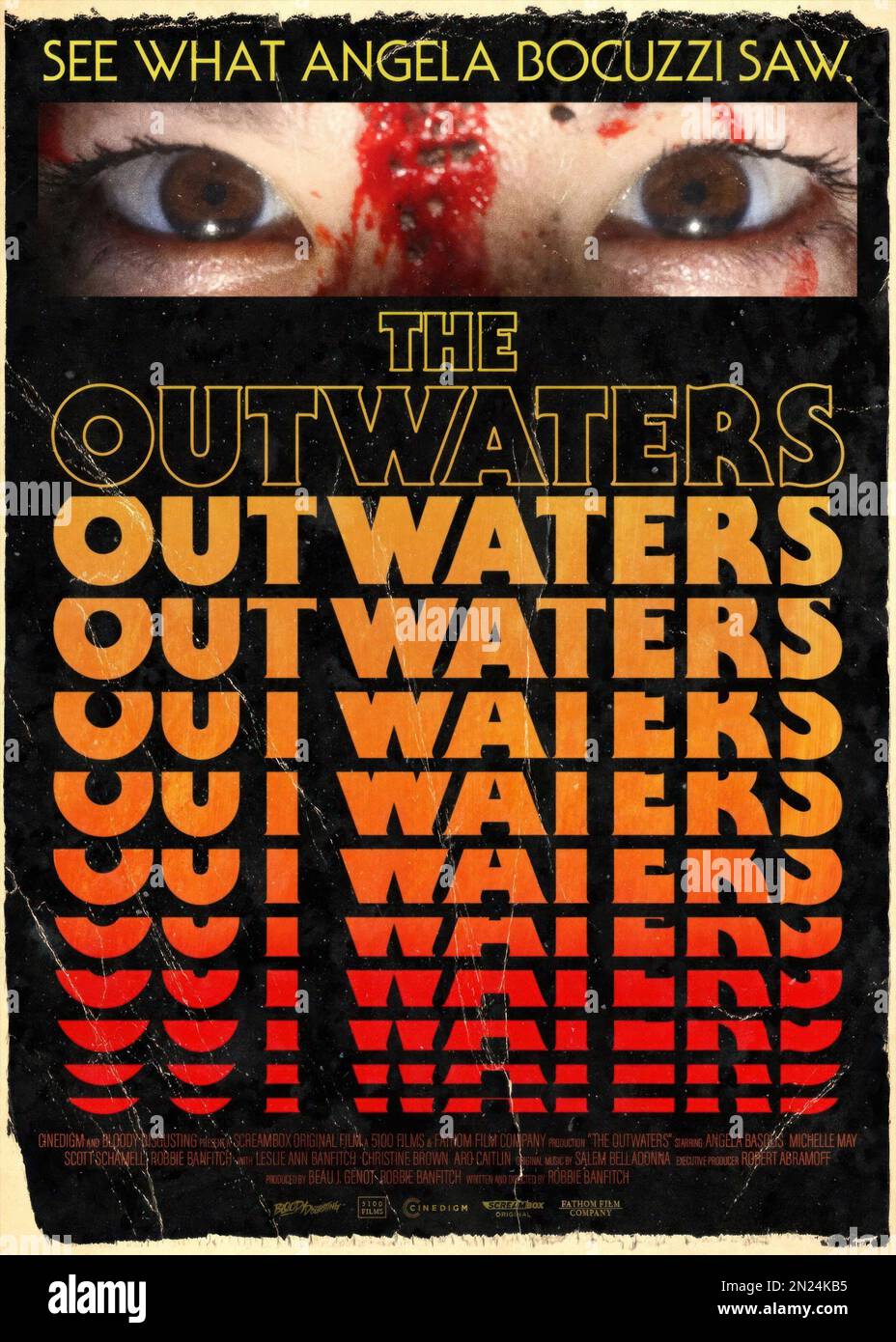 THE OUTWATERS, poster, Angela Basolis, 2022. © Cinedigm Entertainment ...