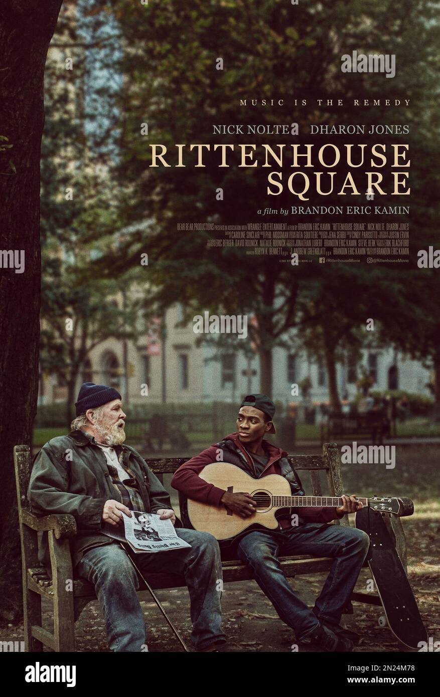 RITTENHOUSE SQUARE, poster, from left: Nick Nolte, Dharon Jones, 2022 ...