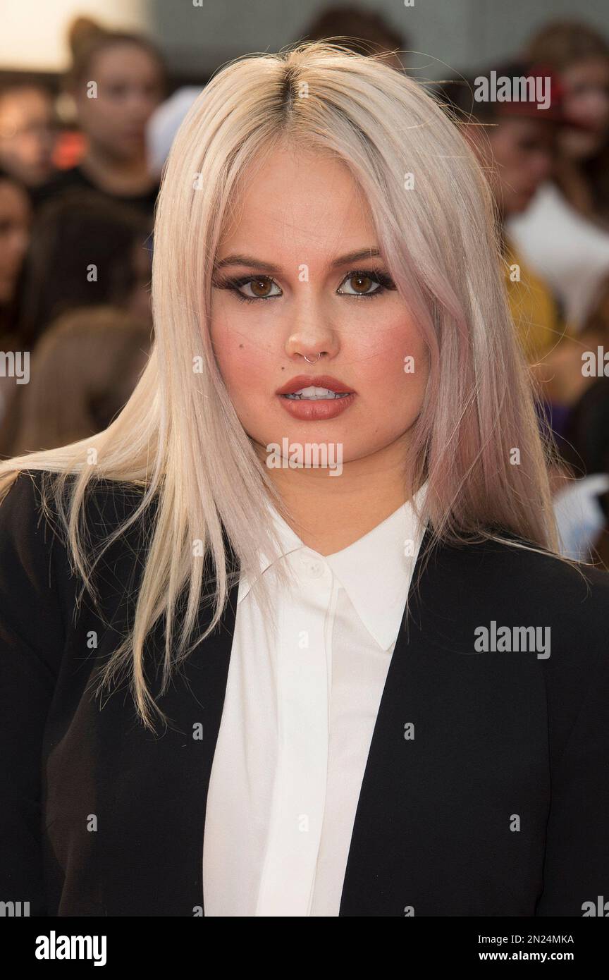 Debby Ryan arrives at the Much Music Video Awards on Sunday, June 21 ...